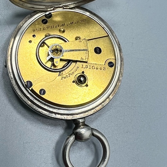 Accessories | Antique Waltham Sterling Silver 1882 Open Face Pocket ...